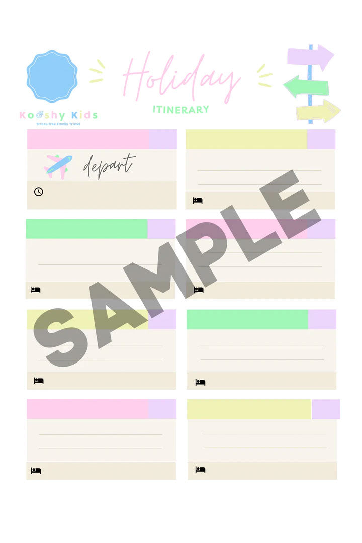 FREE Holiday Planner